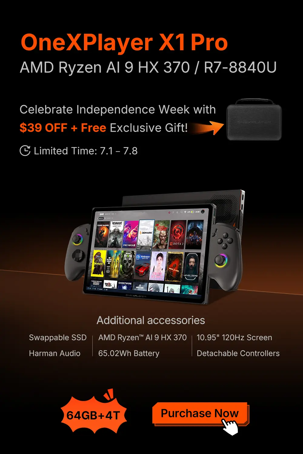 OnexPlayer Official Website Handheld Windows Handheld PC Handheld ...